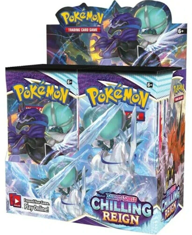 POKEMON CHILLING REIGN BOOSTER BOX (SOLD OUT) « Imperial Garden Sports ...
